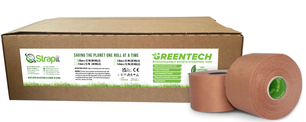 **OFFER** Greentech Strap It P Tape (Biodegradable & Latex Free) (2.5cm ...